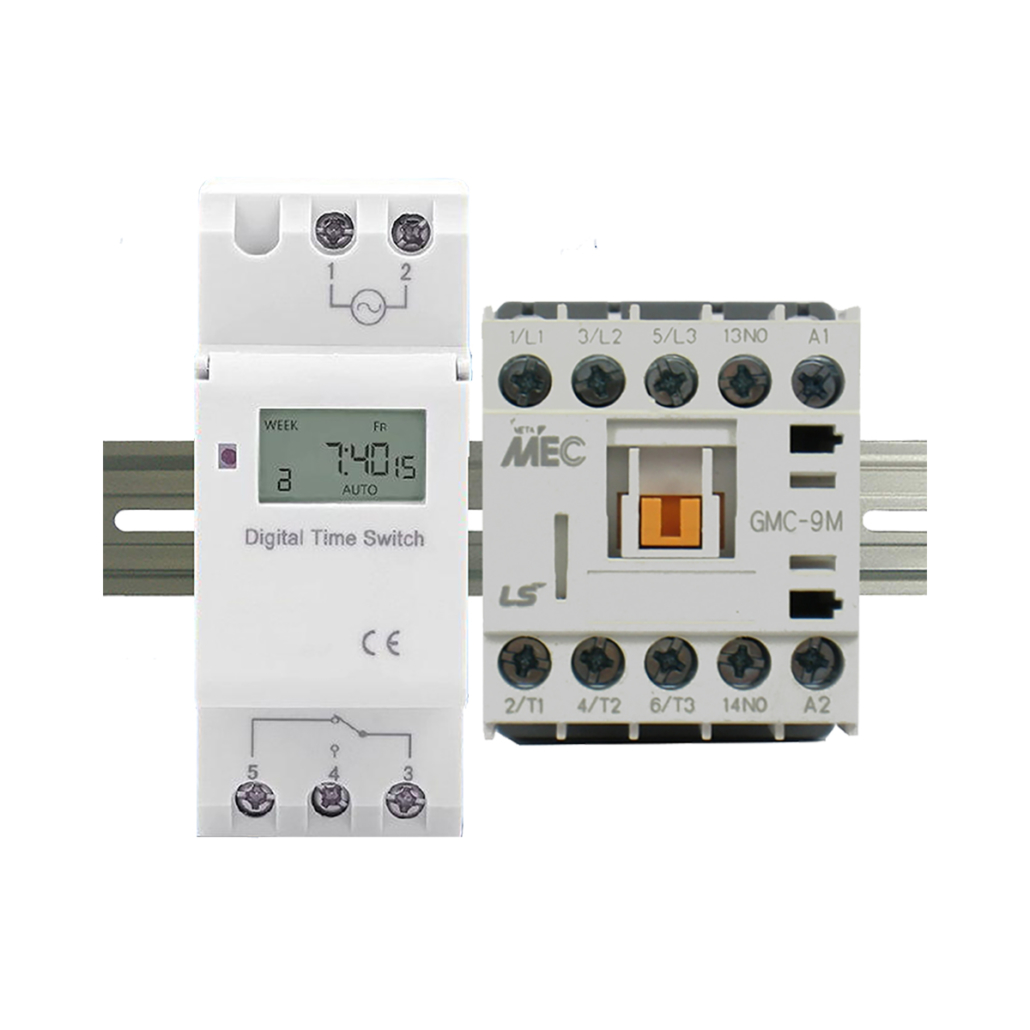 ElectroDepot 7 Day 24 Hour Programmable Timer (12, 24,120,220 VAC)