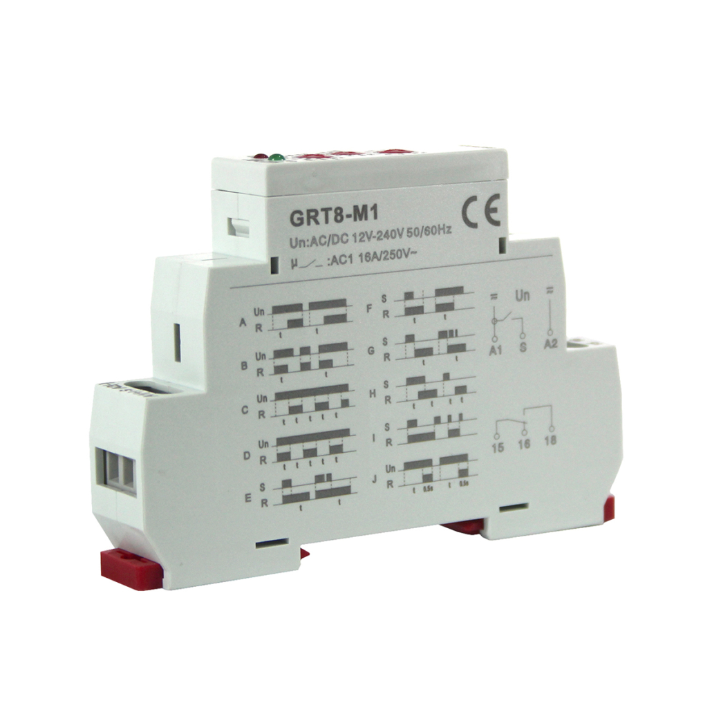 Multi-Function Timer Relay- Electronic Timer 12 VAC 24V - 24/110/220VAC